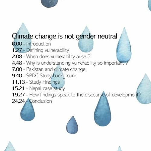 Stream episode Climate change is not gender neutral by Isabelle ...