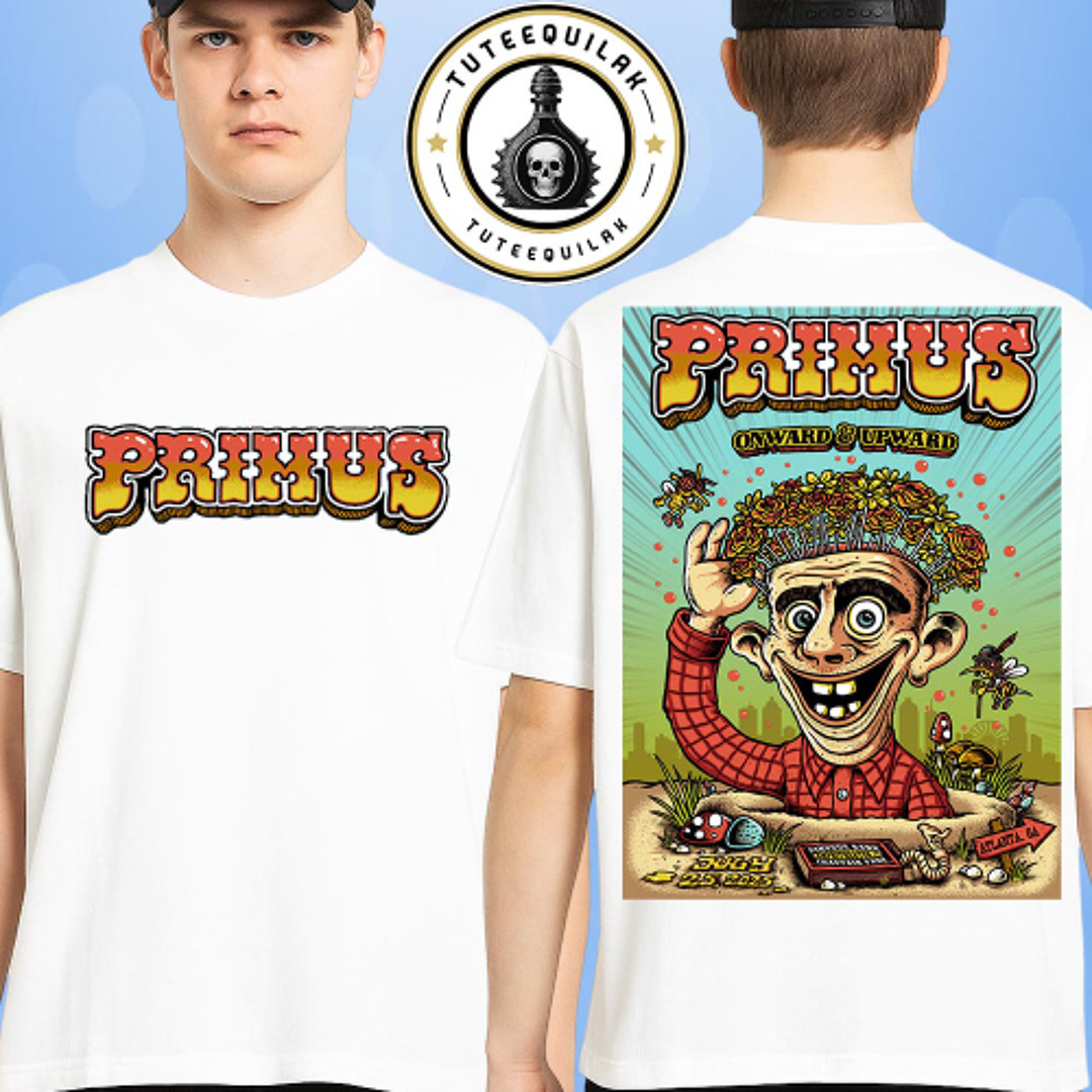 Stream Primus Atlanta 2025 Onward And Upward Summer Tour Exclusive Tee ...
