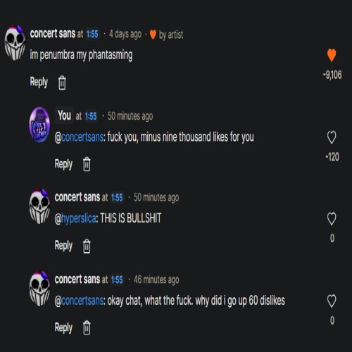 Stream evil soundcloud minus likes!!! (nvm it got patched) by ...