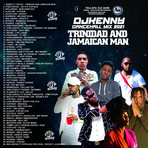 Stream Dj Kenny TRINIDAD AND JAMAICAN MAN dancehall mix 2021 by DJ ...