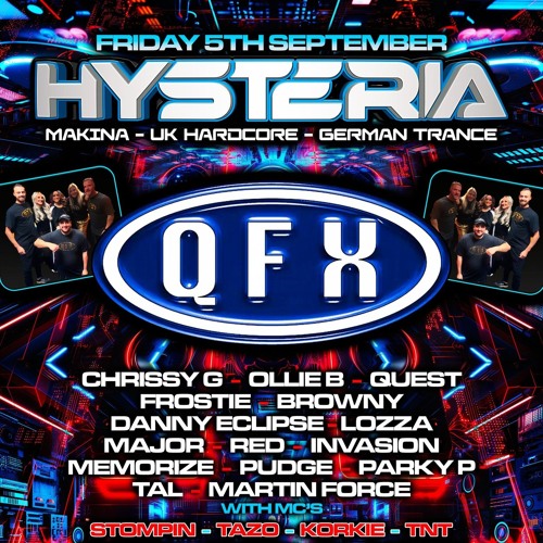 Stream Hysteria 30th May 2025 - Dj DMB - Verbal Networks - Mc's - Stretch, Blast, Francey ...