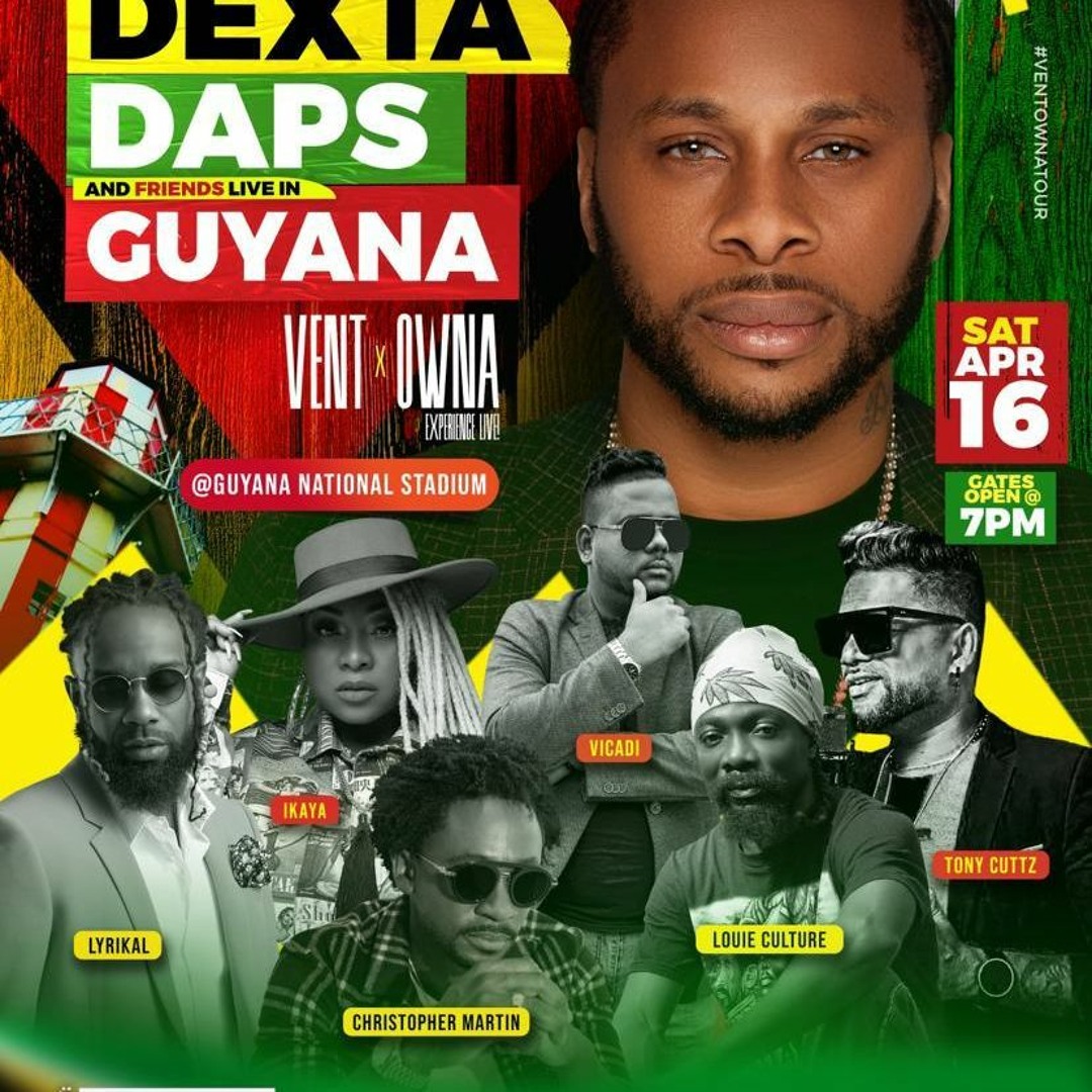 Stream Dexta Daps & Friends Live In Guyana Promo Mix by Slingerz Family ...
