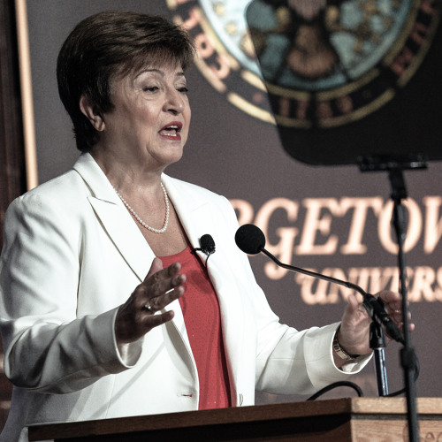 Stream Kristalina Georgieva: Navigating a More Fragile World by IMF ...