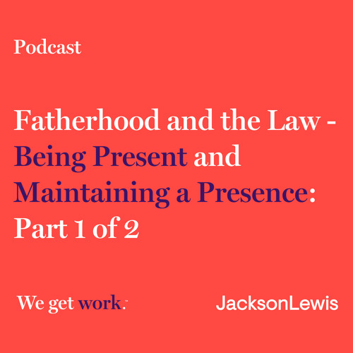 Stream Fatherhood and the Law - Being Present and Maintaining a ...