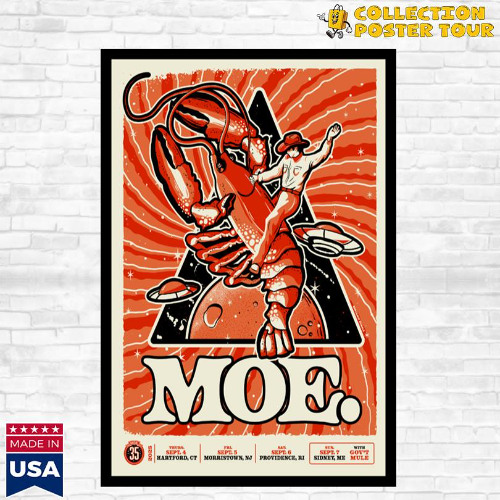 Stream Moe Band September 4-7 2025 Concert Poster by ...