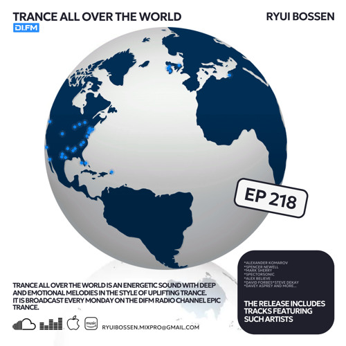 Ryui Bossen - Trance All Over The World 218 2024-01-22
