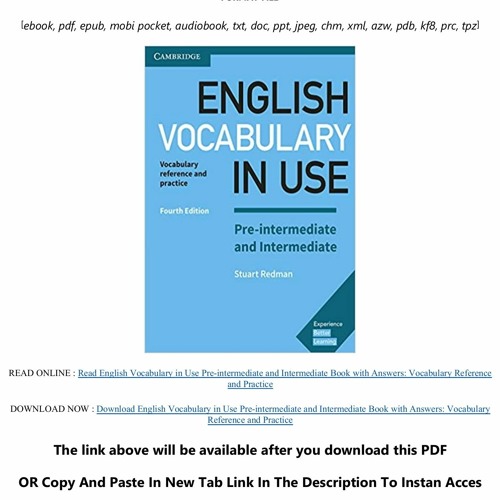Stream Basic Vocabulary In Use Pdf Free TOP Download By Rick Masek stream-basic-vocabulary-in-use-pdf-free-top-download-by-rick-masek