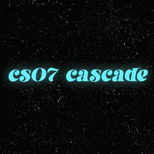 Stream CS07 Cascade by minutiæ | Listen online for free on SoundCloud