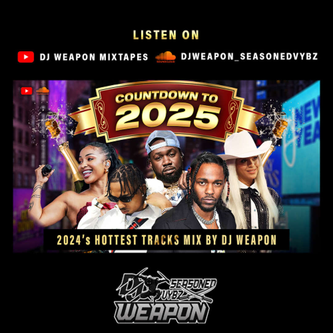 Stream 【Clean Lyrics】Countdown to 2025🔥2024’s Hottest Tracks Mix ...