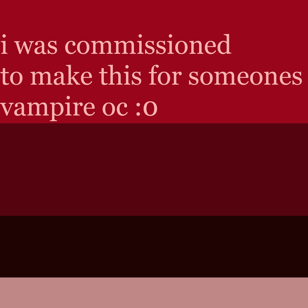 Stream i was commissioned to make this for someones vampire oc :0 - AZALI by AZALI Archive (not ...