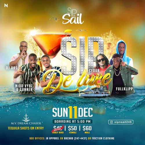 Stream Sip&Sail presents SIP Deluxe by Fullklipp Entertainment | Listen ...
