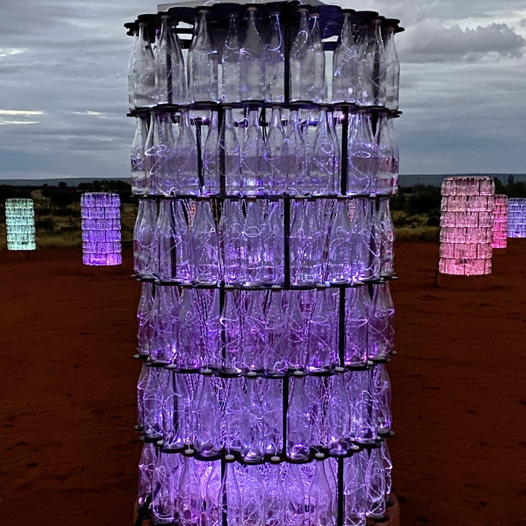Stream Bruce Munro Light Artist On Kings Canyon Light Towers -Carolyne ...