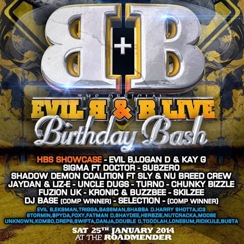 Stream Jaydan B2B Liz - E @ Evil B's Birthday Bash 2014 by Mitsubishi ...