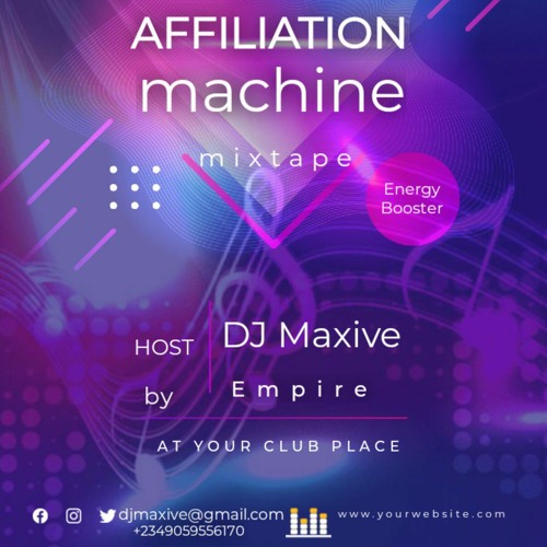 Stream Dj Maxive Affiliation Machine Mixtape by DJ Maxive | Listen ...