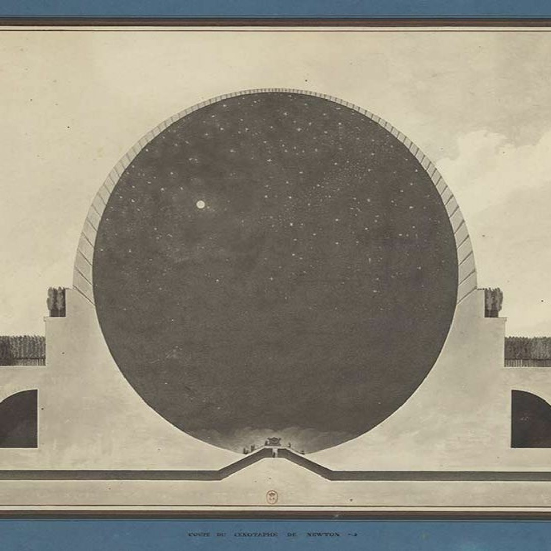 Stream episode Étienne-Louis Boullée, Cross Section of Newton's ...