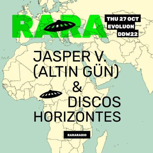 Stream Jasper V. & Agua Rosa @ party Evoluon, Rararadio, DDW22 by ...