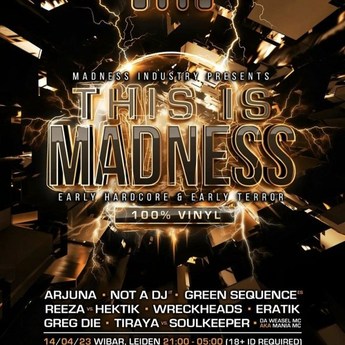 Stream Not a Dj @This is Madness NL by NOT A DJ | Listen online for ...