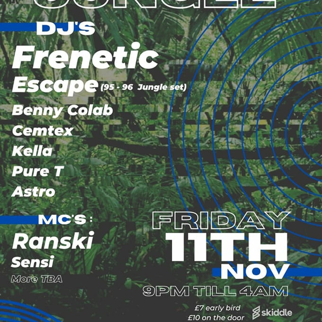 Stream Dark In the Jungle Promo Mix by Dj Escape | Listen online for ...