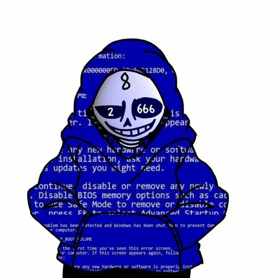 Stream Bluescreen!sans megalovania by The great shark | Listen online ...