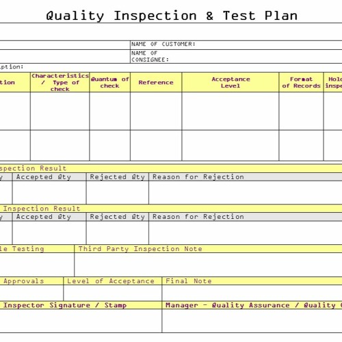 Stream Inspection And Test Plan Excel Template from Sarah Peterson ... Stream Inspection And Test Plan Excel Template from Sarah Peterson ...