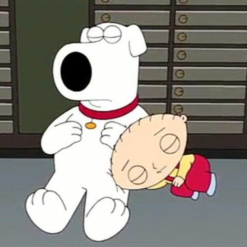 Brian And Stewie Griffin Hugging