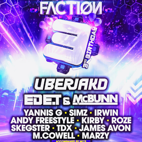 Stream Ed E.T & McBunn - Domer (Faction 3rd Birthday 24th May 2025) by ...