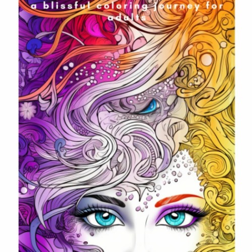 Fanciful Faces Coloring Pages