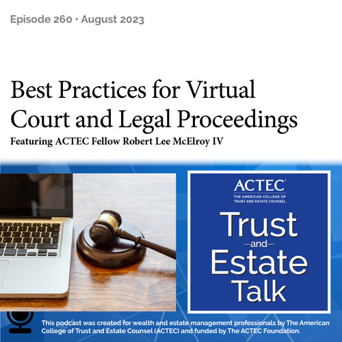 Stream Best Practices for Virtual Court and Legal Proceedings by ...