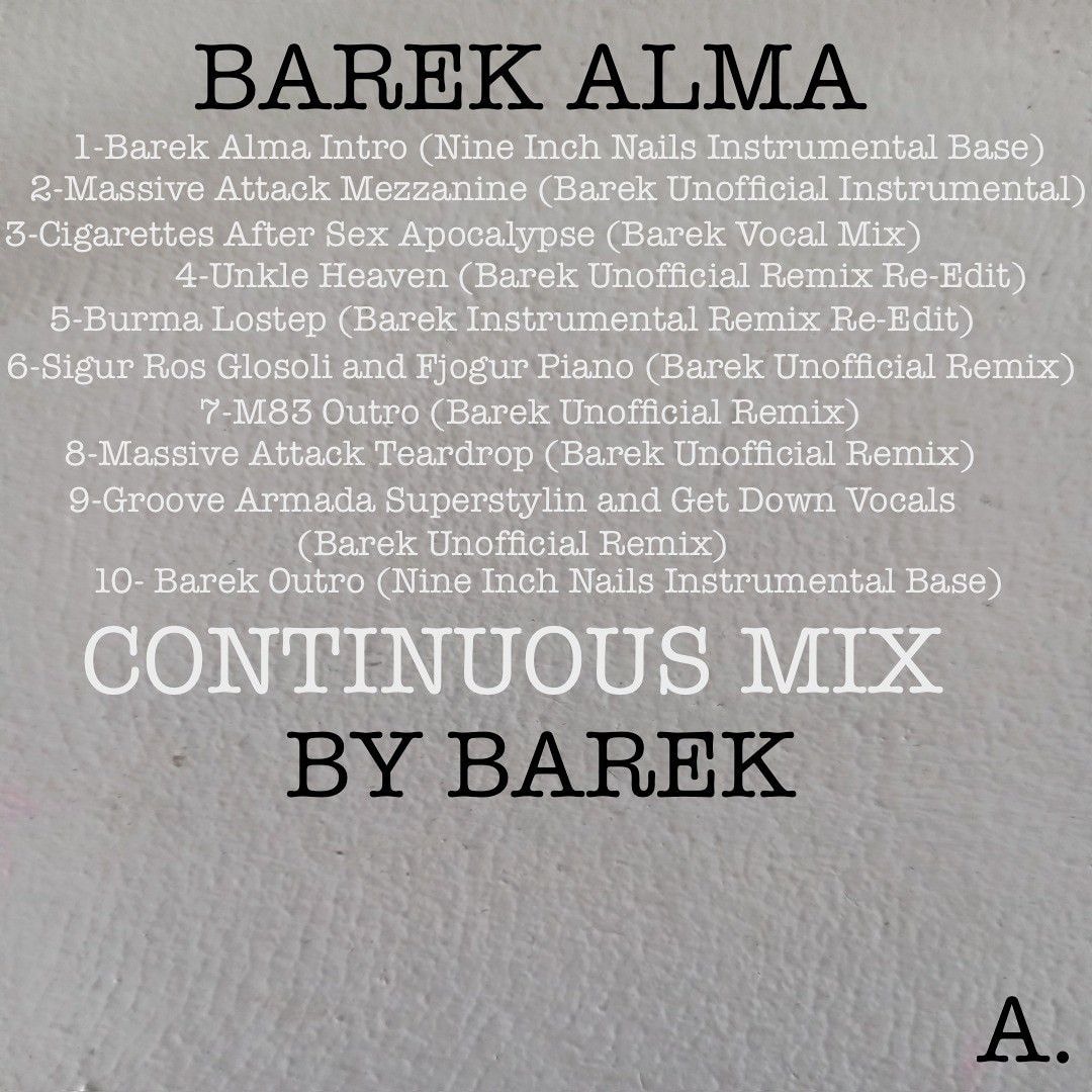Stream Barek Alma Continuous mix Lado A 2.mp3 by Barek Official ...