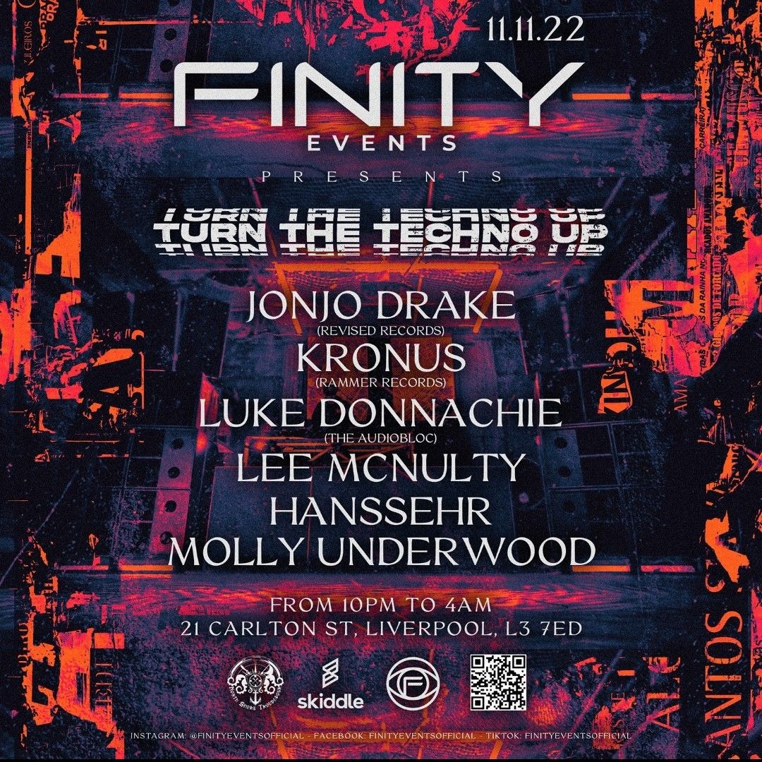 Stream Lee McNulty Turn The Techno Up Mix by FINITY | Listen online for ...
