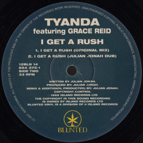 Stream Tyanda - I Get A Rush (Nush Remix) [1995] by Lost or Less Known ...