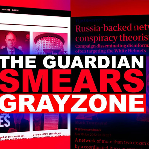 Stream Grayzone challenges Guardian reporter on US state-funded Syria smears by Pushback with ...