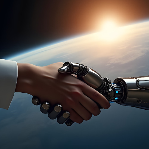 Stream The Handshake_ Evolution’s Pact by demandspacetourism | Listen ...