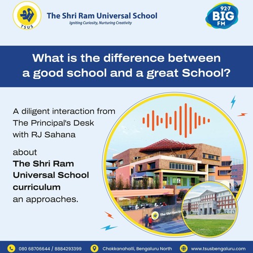 Stream How is The Shri Ram Universal School different? by The Shri Ram ...