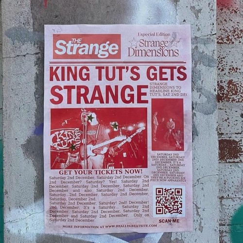 Stream King Tuts get Strange! How important is it to support your local ...