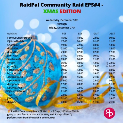 Stream [FULL SET] Progressive House & Melodic Techno | RaidPal ...