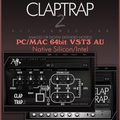 Stream AlyJaMesLaB | Listen to ClapTrap 2.0 VST Simmons Digital ...