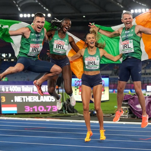 Stream episode Euro Athletics 2024: Ireland Mixed 4x400m Relay GOLD by ...
