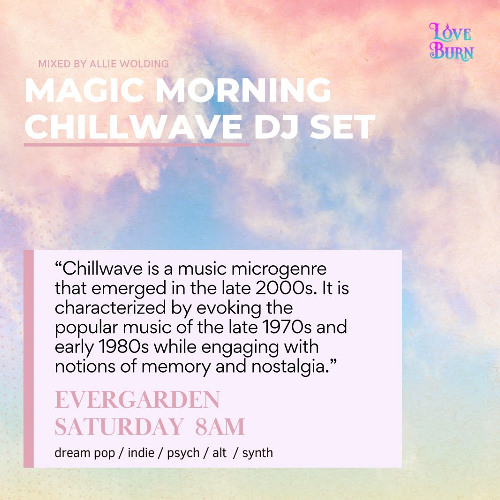 Stream Magic Morning Chillwave Mix - live from Evergarden at Love Burn, Miami 2025 by Allie ...