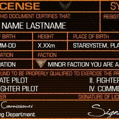 Stream Fake Pilot License Template from Ailsehaafixw | Listen online ...