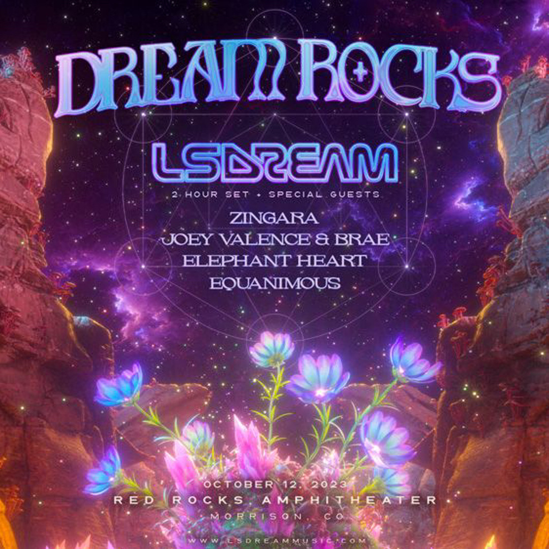 Stream LSDREAM - DREAMROCKS Full Set @ Red Rocks 2023 (Tracklist In ...