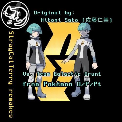 Stream Vs. Team Galactic Grunt - Pokemon DPPt (Cover 1.03) by StrayCatTerry | Listen online for ...