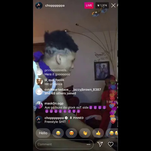 Stream NLE CHOPPA FREESTYLE’S ON IG LIVE🔥🔥 (RARE) by cayd | Listen ...