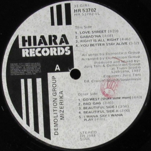 Stream Demolition Group - Beautiful Side 1 & 2 (Merged Darkwave Version ...