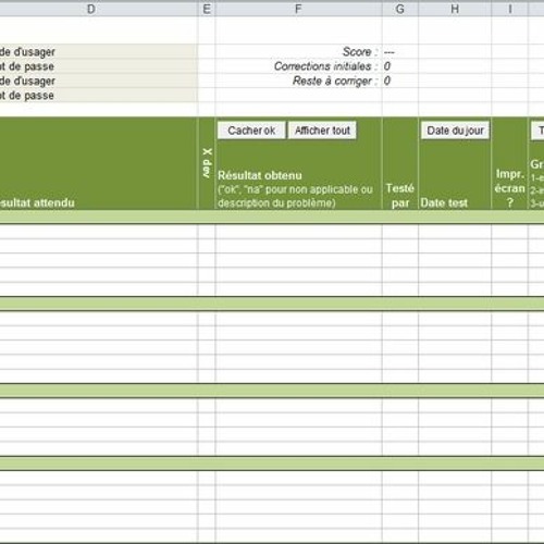 Stream Cahier De Recette Informatique Excel Exemple from Caitlin ...