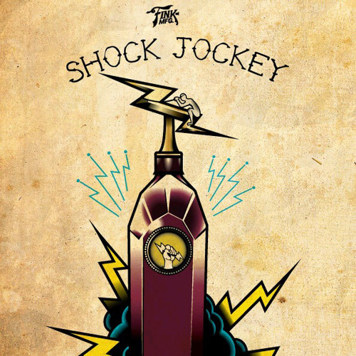 Shock Jockey Logo Bioshock Infinite Shock Jockey PVC Wax Seal Keychain