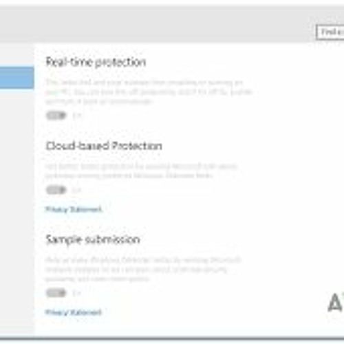 Windows Defender Settings Grayed Out And Realtime 2824