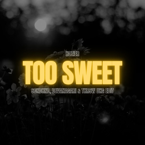 Stream Hozier - Too Sweet (Scndhnd, DEVANAGARI & THRSW UKG Edit) by ...