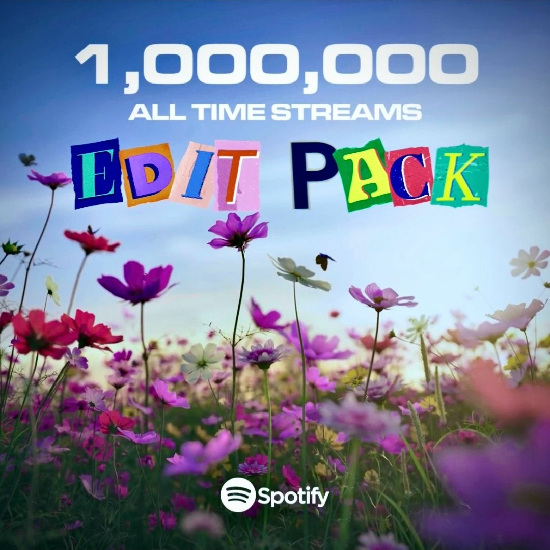 Stream 1,000,000 All Time Streams Edit Pack (Free Download) 🦋 by SadBoi ...