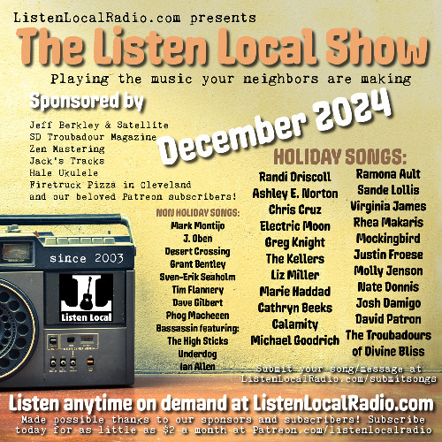 Stream DECEMBER 2024 Listen Local Show by ListenLocalRadio.com | Listen ... Stream DECEMBER 2024 Listen Local Show by ListenLocalRadio.com | Listen ...